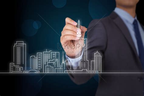 비즈니스 인물 배경 사진 및 창의적인 일러스트 무료 다운로드 Lovepik