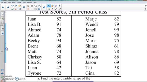 Practice 1 Iqr And Sqr Youtube