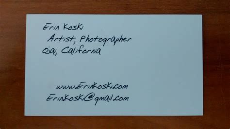 Business Cards Ruby Ryders Pegging Paradise