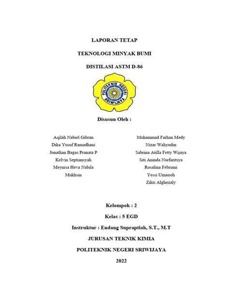 Distilasi Astm D 86 Pdf