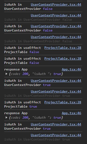 Reactjs React Asynchronous States Problem State In Context Set To True But Remains False In