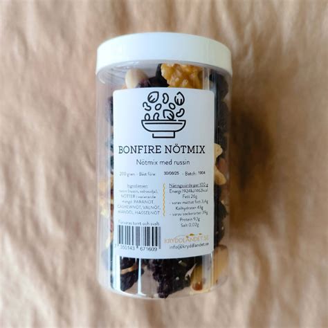 Bonfire Nötmix Chips Popcorn And Nötter Snacks Godis And Läsk