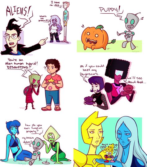 Invader Zim Steven Universe Crossover Steven Universe Know Your Meme