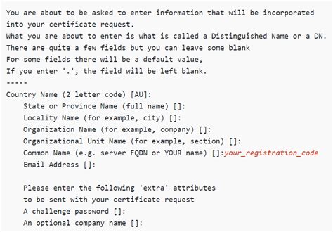 Openssl Certificate Creation Direct Internet Connectivity Silicon