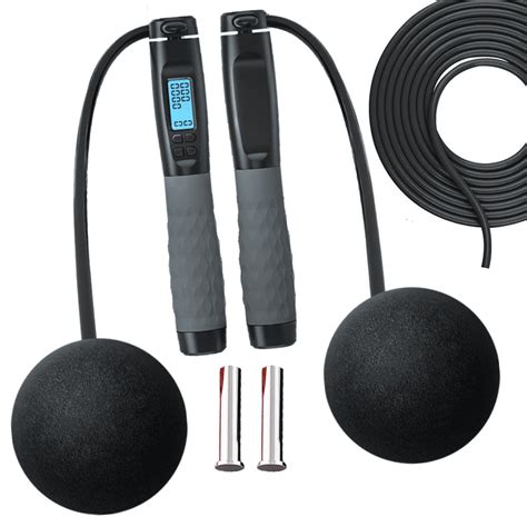 Cordless Jump Rope With Counter Weighted Jump Ropes For Fitness