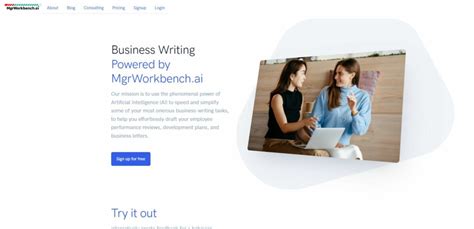 Mgrworkbench Ai Ai Powered Tool For Employee Performance Reviews More Aifinder Info