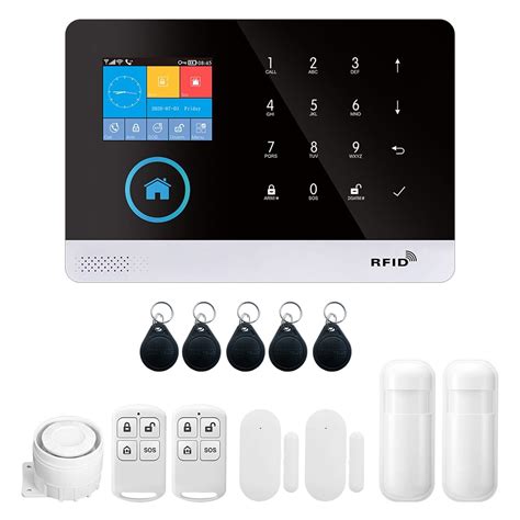 Owsoo Mhz Wireless Wifi Gsm Auto Dial Alarm System Lcd Display