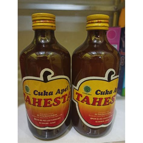 Jual TAHESTA CUKA APEL 320ML Shopee Indonesia