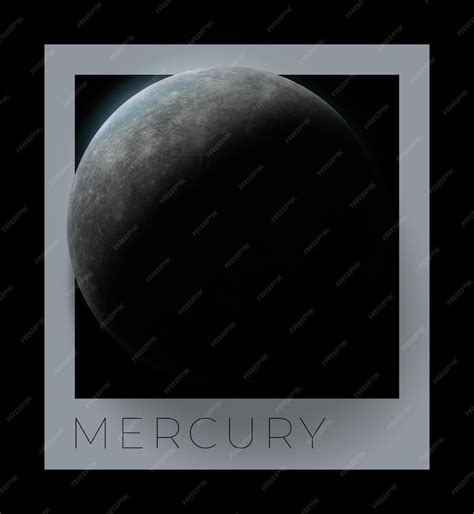 Premium Photo Mercury Solar System Planet Mercury Planet Hex Color