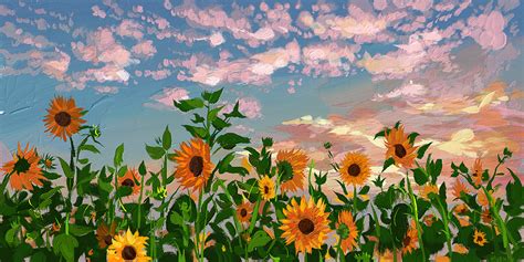 Ipad手绘 Artset4油画壁纸丁莹嘻嘻哈 站酷zcool