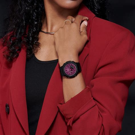 GMA S2100RB 1A G SHOCK ANALOG DIGITAL សរត CASIO CAMBODIA