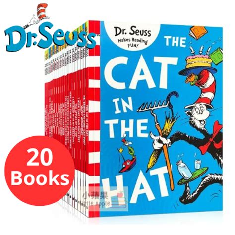 Dr Seuss 幼兒童書 Dr Seuss 20 Books 最受兒童歡迎的蘇斯博士經典故事讀本【phonics Learning