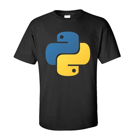 Python T Shirt Men Coupons Fitness Tshirt Male Fashion Casual Tshirt