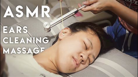 Asmr Comfortable Ears Cleaning And Massage Youtube