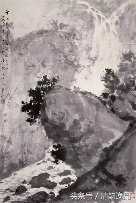 傅抱石繪畫作品賞析 每日頭條