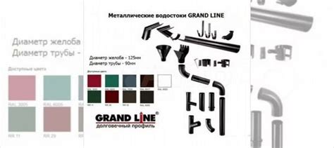 Водосточная система металлическая Grand Line купить в Екатеринбурге ...