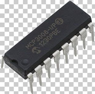 Transistor Microcontroller Integrated Circuits Chips Electronics Bit PNG