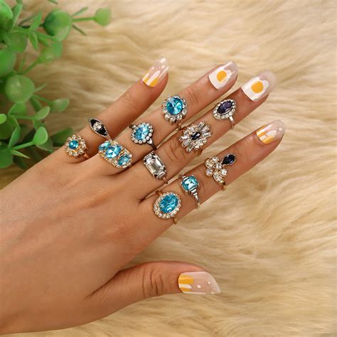 Stylish Finger Ring Sets For Women Imported From China Ring For Girls