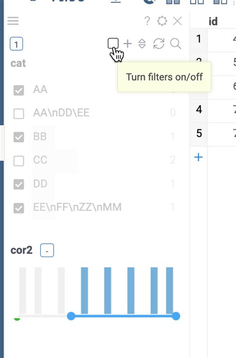 Filters On Off Checkboxes State Is Inconsistent In Specific Cases