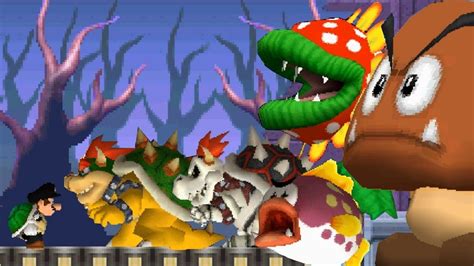 Newer Super Mario Bros Ds All Castle Bosses Youtube