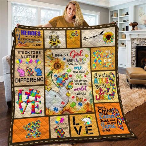 Elephant Autism Awareness Quilt Pmr Dreamrooma