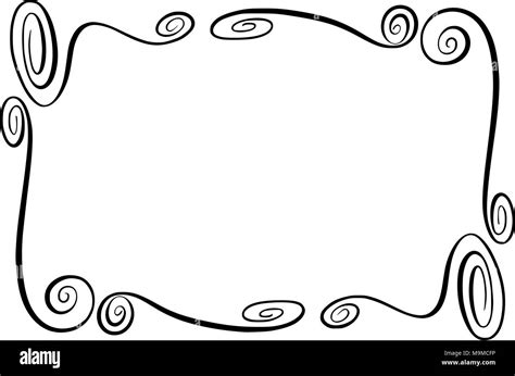 Squiggle Border Clipart