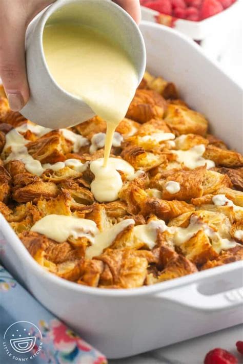 Amazing Croissant Bread Pudding Little Sunny Kitchen
