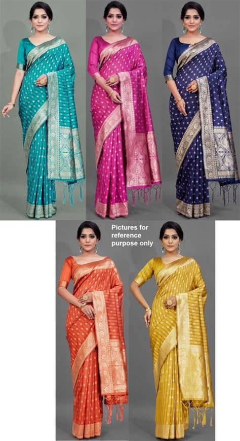 Cotton Silk Saree App 155 Mustard Simply Sarees Melbourne