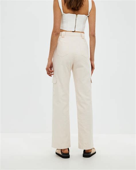 Aere Straight Leg Pocket Detail Pants Airrobe