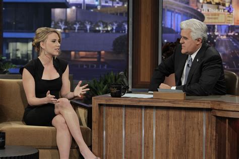 Scarlett Johansson The Tonight Show With Jay Leno Gotceleb