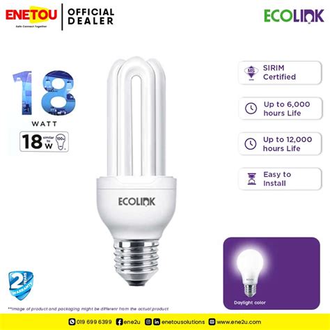 Ecolink 18w Cdl E27