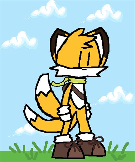 Pixilart My Tails Oc Again By Banana Proto27