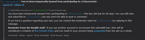 Why Did I Get Banned From Cais Main Subreddit Someone Pleeeaaase