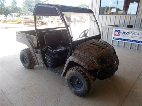 Cub Cadet 4x4 Atv S N 1e166g40022 Windshield Canopy Dump Bed 3cyl