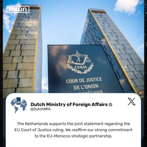 Morocco World News On Linkedin Mwn Moroccoworldnews Ecj Eumorocco