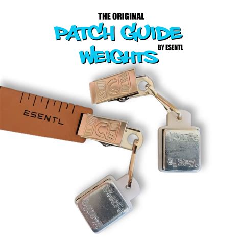 Hat Patch Alignment Guide Weights • Laserhyde