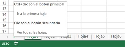 Cómo moverse entre hojas de Excel Excel Total