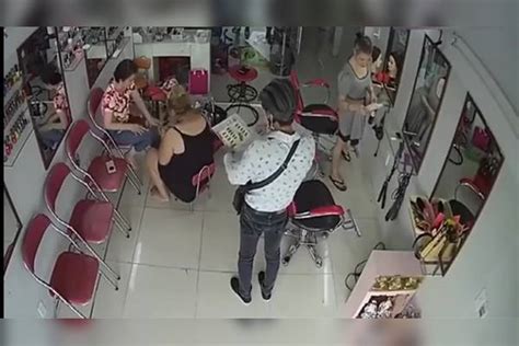 这是多么猖狂的一幕，要不是监控拍下，根本没人相信