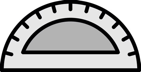 Protractor Vector Icon Design 25134786 Vector Art At Vecteezy
