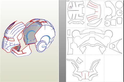 Mk3 Body Armor Pepakura Eva Foam Templates Etsy