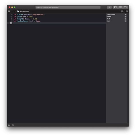 Day 1 Type Annotations R100daysofswiftui
