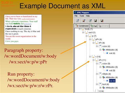 Ppt Reading Microsoft Word Xml Files With Sas® Powerpoint