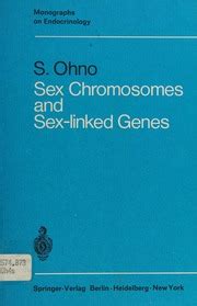 Sex Chromosomes And Sex Linked Genes Susumu Ohno Free Download Borrow And Streaming
