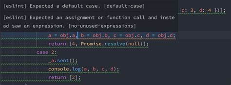 Bug Eslint Error In Typescript Compiled Object Destruct Syntax In Async Function Issue