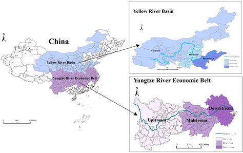 Yangtze River And Yellow River