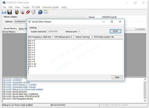 打印输出教程 Swo打印输出配置，基于st Link Utility『serial Wire Viewer』 技术阅读 半导体技术
