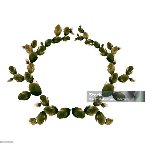 흰색 배경에 잎 선인장 식물 가지와 다채로운 꽃 화환 선인장 컬렉션의 세계 결혼식 프레임 따옴표 패턴 인사말 카드 로고 초대장 등에 적합합니다 결혼식에 대한 스톡 벡터 아트