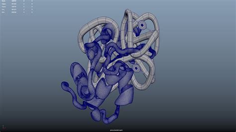 D Protein Structure Model TurboSquid