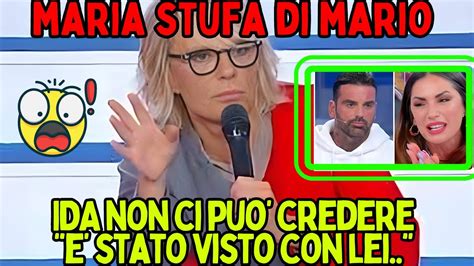 UOMINI E DONNE MARIA STUFA DI MARIO RICEVE UN ALTRA SEGNALAZIONE HA