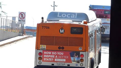 Lacmta Buses At El Monte Station Youtube